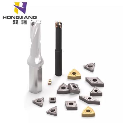 Cina Inserto filettato di giro del carburo di tungsteno del tornio indicizzabile per il taglio di acciaio inossidabile in vendita
