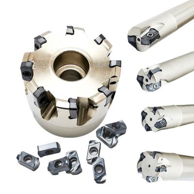 China Tirada principal del encogimiento de la caña de la herramienta del hombro del molino de extremo del carburo de tungsteno de la fresa de alimentación en venta