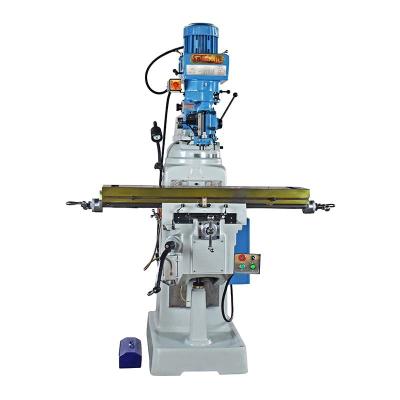 China R8 NT30 NT40 Vertical Turret Milling Machine 1270x254mm Worktable Size for sale
