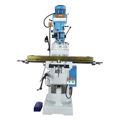 China 0.04 0.08 0.15 Quill Feed Feeds Turret Head Milling Machine For Metalworking for sale