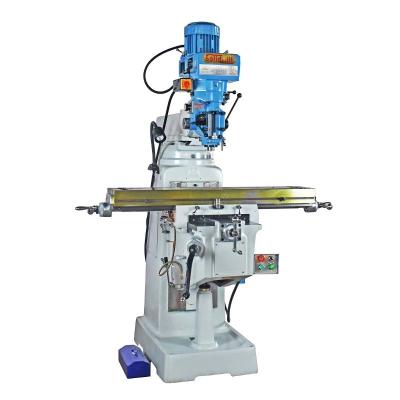 China Industrial Turret Milling Machine 127mm Spindle Z Axis Manual Travel for sale