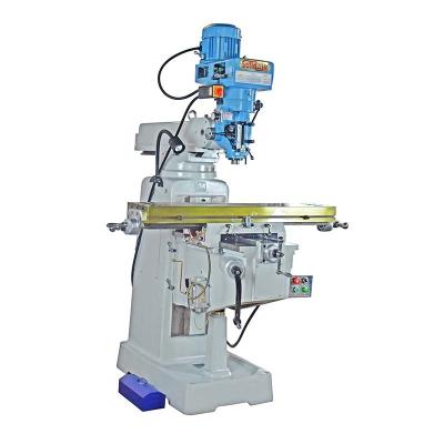 China 430mm Overarm Travel Metal Turret Milling Machine Vertical 1270*254 Table for sale