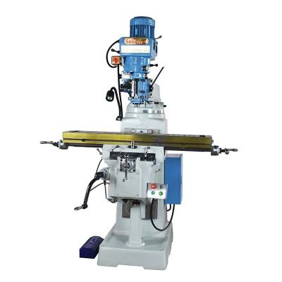 China 1270*254mm Table Turret Milling Machine Vertical 430mm Overam Travel for sale