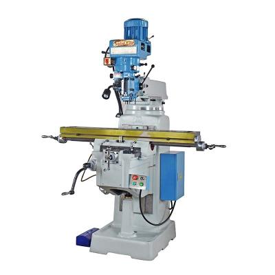 China 760mm X Axis Manual Travel Turret Head Milling Machine 350mm Y Axis For Metal for sale