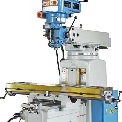 China 1270*254mm Table Size Vertical Turret Head Milling Machine For Metal Working for sale
