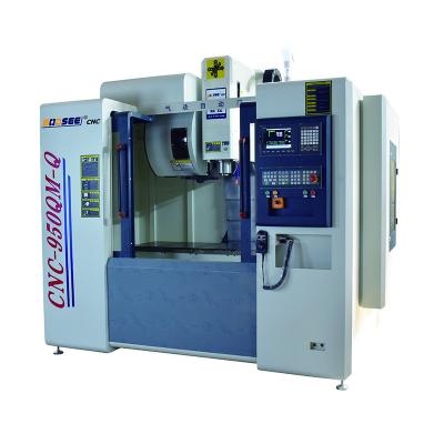 China Industrial 3 Axis Cnc Vertical Milling Machine 0.008mm Repeat Positioning Accuracy for sale