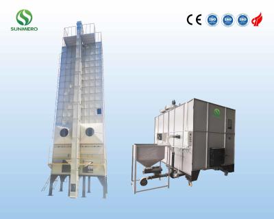 Cina essiccatore di grano del riso della struttura compatta 30T, Paddy Grain Dryer Automatic in vendita