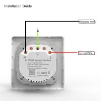 China 100-240V EU StandardSmart Wifi Socket Plug Support Amazon Alexa Google Home Smart Plug for sale
