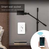 China Wifi Electrical Outlet Works With Alexa & Google Assistant for sale
