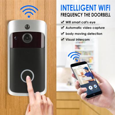 China Video het Smart Home Draadloze Deurbel PIR Security Door Chine Bell van WiFi 720P met de Nacht van IRL Te koop