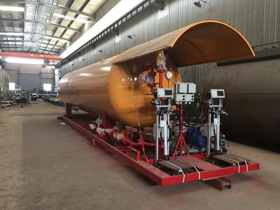 China 10 Tons LPG Skid Station , 20cbm 20000 Liters LPG Cylinder Filling Station for sale