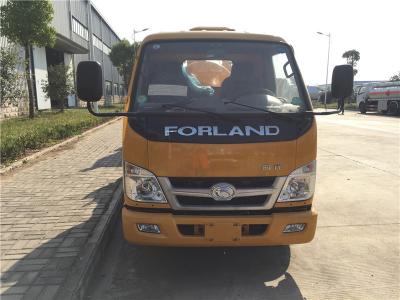 中国 Forland 4x2 5000Lのタンク車のトレーラー2の車軸5m3下水の吸引のトラック 販売のため