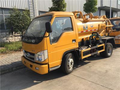 中国 Forland 4x2 5000Lのタンク車のトレーラー2の車軸5m3下水の吸引のトラック 販売のため