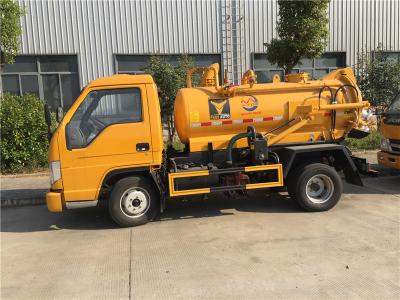 中国 Forland 4x2 5000Lのタンク車のトレーラー2の車軸5m3下水の吸引のトラック 販売のため
