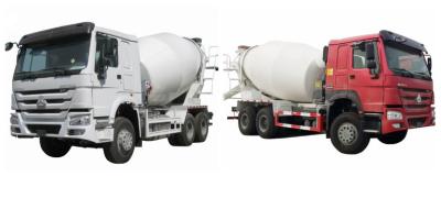 Cina Il camion resistente 6X4 10 della betoniera di HOWO spinge il tamburo 10M3 della betoniera 10cbm in vendita