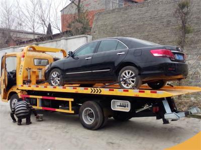 China 4X2 kleine Flatbed Slepenvrachtwagen 3 Ton 2 Assen 6 Goedgekeurde Wielen voor CCC van Sinotruk HOWO Te koop