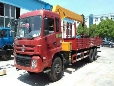 Cina Dongfeng stabile 6x4 camion del camion/3 assi della gru da 10 tonnellate per i materiali da costruzione in vendita