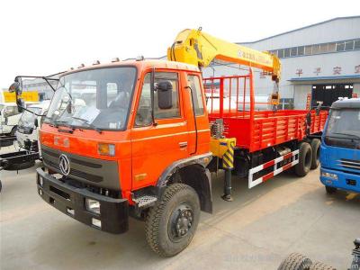 Cina Dongfeng stabile 6x4 camion del camion/3 assi della gru da 10 tonnellate per i materiali da costruzione in vendita