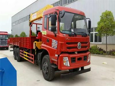 Cina Dongfeng stabile 6x4 camion del camion/3 assi della gru da 10 tonnellate per i materiali da costruzione in vendita