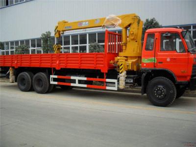 Cina Dongfeng stabile 6x4 camion del camion/3 assi della gru da 10 tonnellate per i materiali da costruzione in vendita