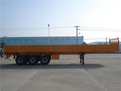 Cina 40ft 3 rimorchi resistenti dei semi dell'asse 45 tonnellate 50 tonnellate di Dropside di goccia della parete del lato di rimorchio dei semi in vendita