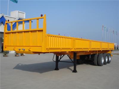 Cina 40ft 3 rimorchi resistenti dei semi dell'asse 45 tonnellate 50 tonnellate di Dropside di goccia della parete del lato di rimorchio dei semi in vendita