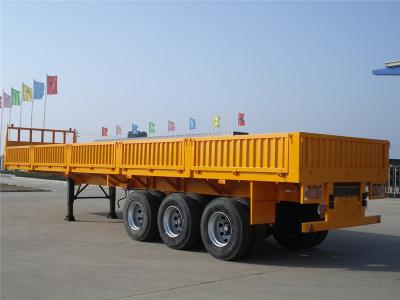 Cina 40ft 3 rimorchi resistenti dei semi dell'asse 45 tonnellate 50 tonnellate di Dropside di goccia della parete del lato di rimorchio dei semi in vendita