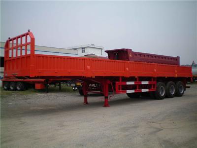 Cina 40ft 3 rimorchi resistenti dei semi dell'asse 45 tonnellate 50 tonnellate di Dropside di goccia della parete del lato di rimorchio dei semi in vendita