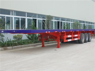 China 40ft / 45ft Container Load Trailer , 2 Axle Semi Trailer 30 Tons 35 Tons for sale