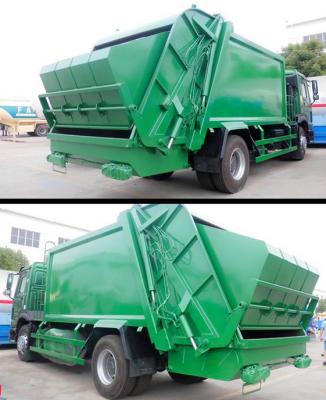 China caminhão do caminhão do compressor do lixo de 4x2 8cbm/lixo do desperdício com 6 rodas à venda