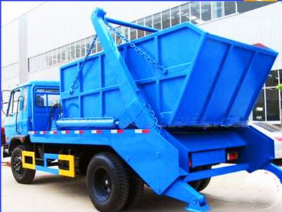 China 2 Axles 8 - 10cbm Waste Compactor Truck , 6 Wheels Garbage Collection Truck for sale
