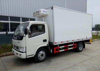 China 4x2 3 Tons Freezer Box Truck , Refrigerated Delivery Truck With Thermo King Unit for sale