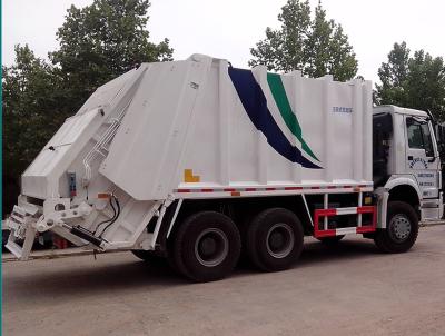 China SINOTRUK HOWO 6X4 Garbage Compactor Truck 16 cbm 10 Wheels For Waste Collect for sale