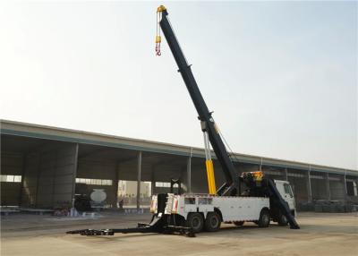 Cina 8x4 12 tonnellate resistenti della strada del camion di rimorchio del demolitore delle ruote 371hp 50 di camion di recupero in vendita