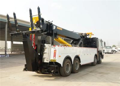 Cina Il camion di rimorchio resistente del demolitore 8x4 12 spinge 371hp 50tons 50T per il salvataggio di strada in vendita