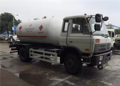 China De Vrachtwagen 10M3 van LPG van de Dongfeng4x2 Bobtail 5 Ton van LPG die van 10000L 5T Vrachtwagens vullen Te koop