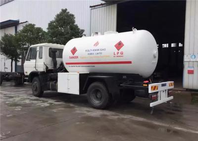 China De Vrachtwagen 10M3 van LPG van de Dongfeng4x2 Bobtail 5 Ton van LPG die van 10000L 5T Vrachtwagens vullen Te koop