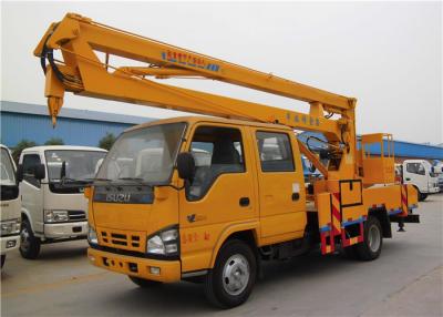 Cina ISUZU alto camion della piattaforma di lavoro aereo del camion 4X2 di operazione di atteggiamento di 22m - di 18m in vendita