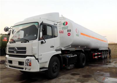 Cina rimorchio dei semi dell'autocisterna di trasporto dell'olio 60M3, asse resistente 3 60000L del rimorchio del serbatoio di combustibile in vendita