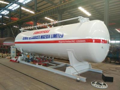 China Customized 20000L LPG Storage Tanks CSC2018005 10 Tons LPG Gas Refilling Plant for sale