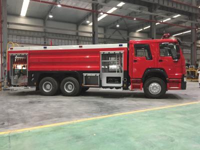 China Des Euro-II 4x2 Sinotruk Wasser-Schaum-Feuer-Rettungs-LKW Feuerbekämpfungs-des LKW-7000l zu verkaufen