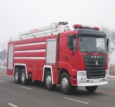 Cina Schiuma del camion 20m3 di estinzione di incendio di Sinotruk HOWO 8x4 e camion dei vigili del fuoco reali dell'acqua in vendita