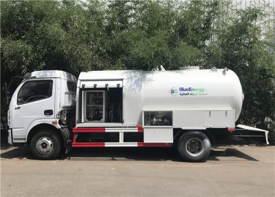 Cina 6m3 3 tonnellate di 6000l di camion del bobtail GPL, camion di riempimento dell'erogatore delle ruote GPL di Dongfeng 6 in vendita
