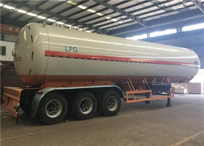 Cina 3 rimorchi resistenti dei semi dell'asse 50000l 50m3, Vietnam 56000l 25 tonnellate di semirimorchio cisterna di GPL in vendita