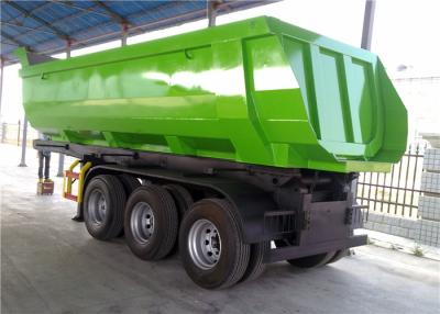 Cina Scarico del ribaltatore di forma della parte posteriore U del rimorchio del camion pesante dello scaricatore di auto di 40 tonnellate che fornisce di punta il rimorchio dei semi del camion in vendita