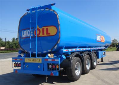 Cina 3 assi 45000 50000 litri dell'olio di consegna dell'autocisterna del combustibile diesel dell'autocisterna del carro armato di rimorchio di alluminio d'acciaio dei semi in vendita