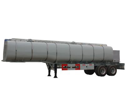 China 2 as 25cbm - 38cbm-van het de Tankbitumen van de Asfaltopslag van de het Vervoer de Semi Aanhangwagen Aanhangwagen van de het Asfalttanker Te koop