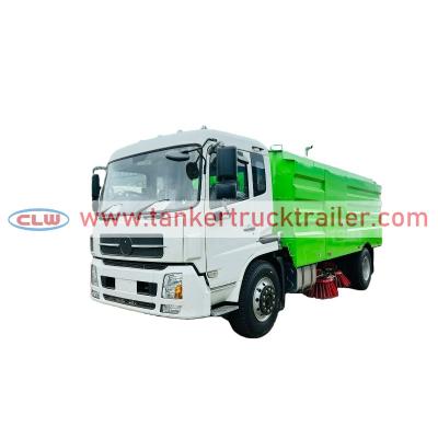 China Dongfeng 10000 Liters RHD 4x2 Road Sweeper Truck for Municipal Cleaning for sale