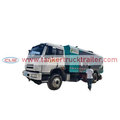 China FAW 10000 Liters 4x2 Sweeper Truck for Construction Sites for sale