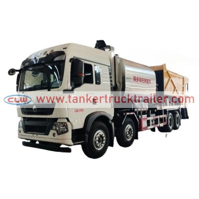 China Sinotruk HOWO 25000 Liters 8x4 Road Chip Sealer Truck for Highway Maintenance for sale